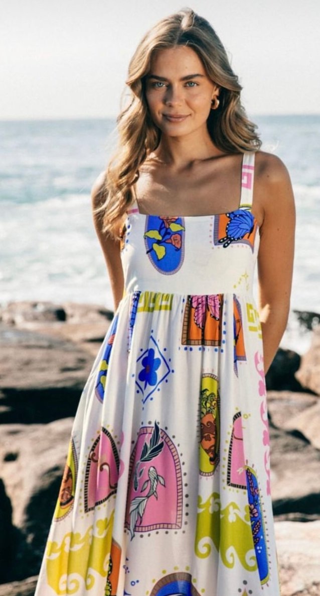 Sunetta Maxi Dress – owl spirit wear